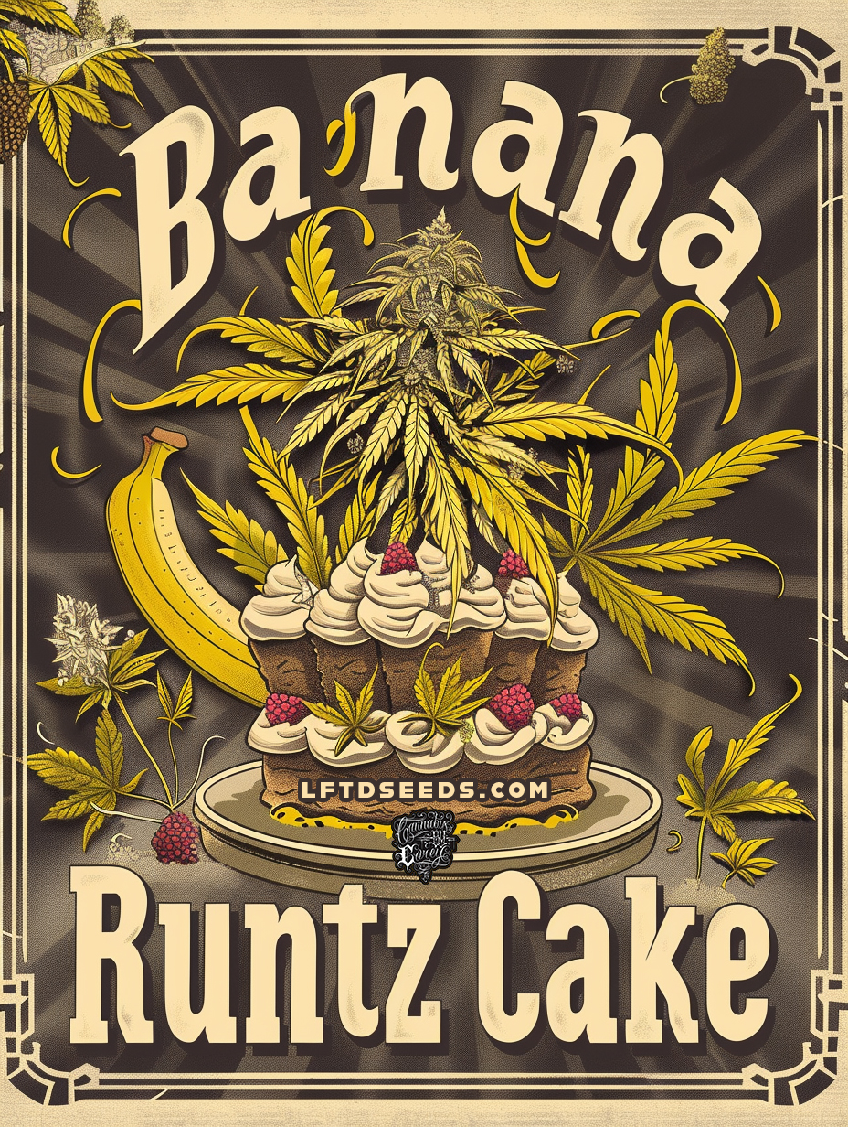 Banana Runtz Cake from Cannabis by Corey – LFTD Seeds